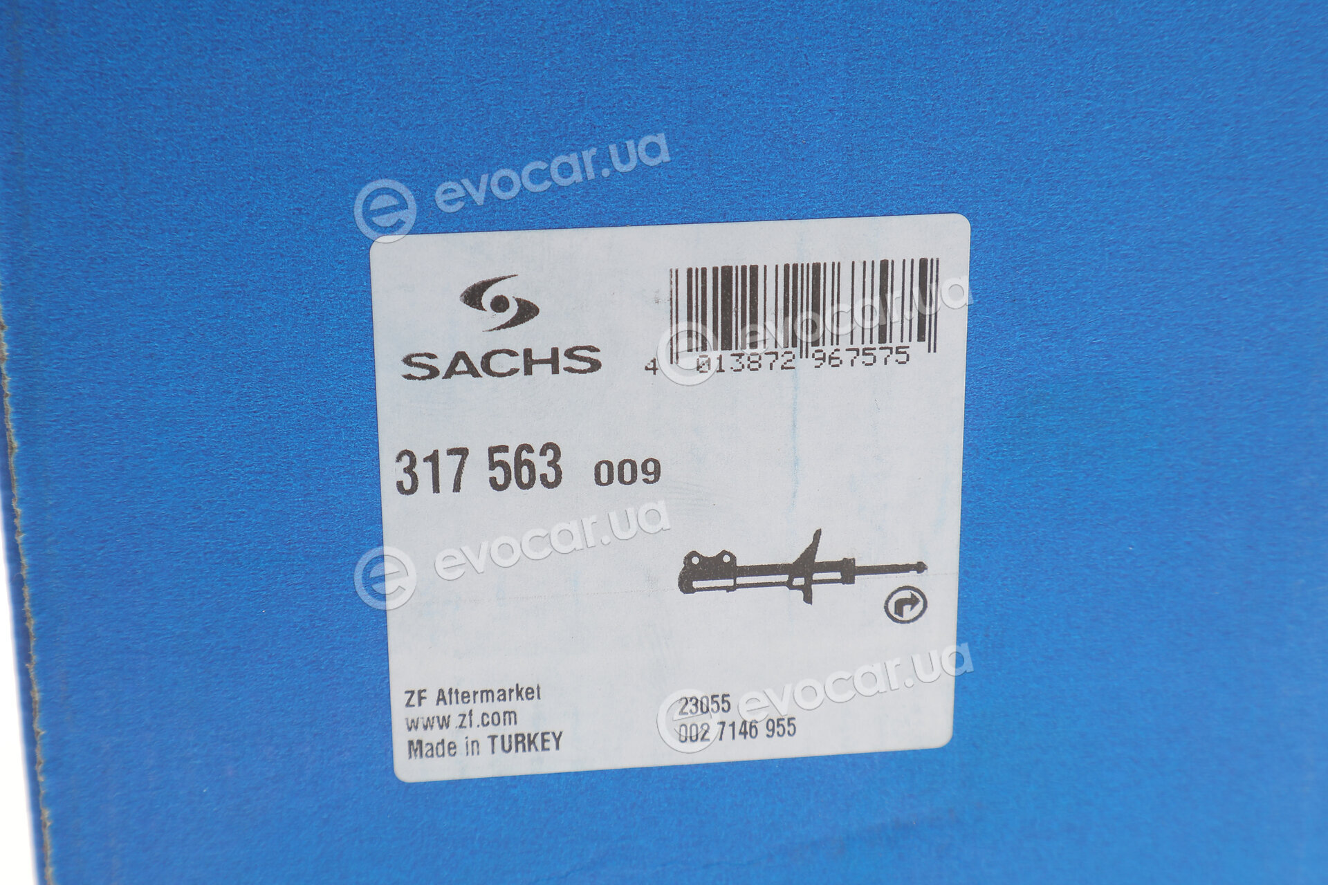 Sachs 317 563 амортизатор купить с доставкой по Украине или Киеве в ...